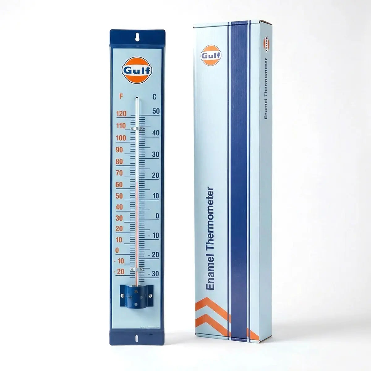 Gulf Emaille Thermometer - Officieel Gelicentieerd Racing Merchandise ...